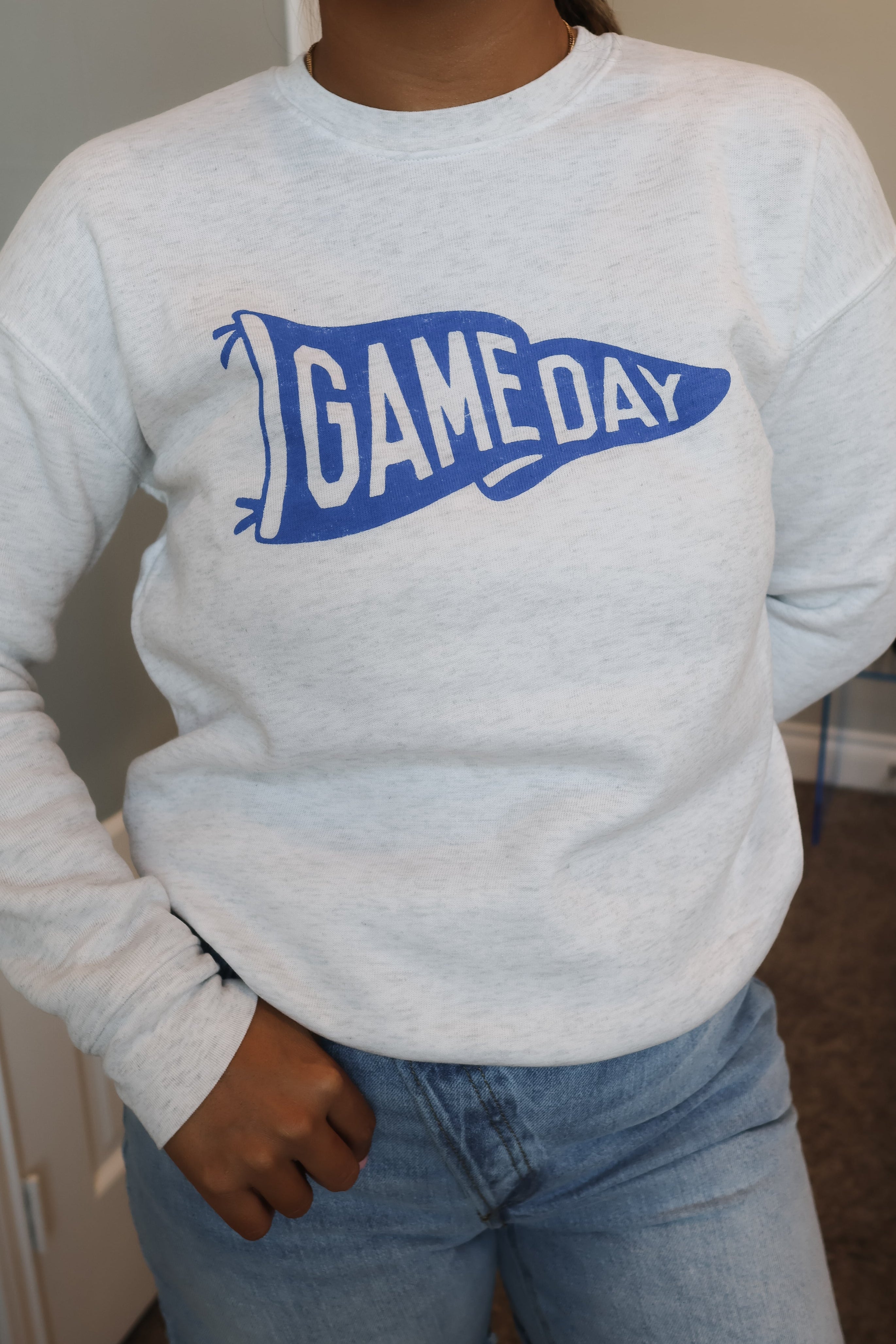 Game Day Pennant Sweatshirt – Baseball Mama Shop